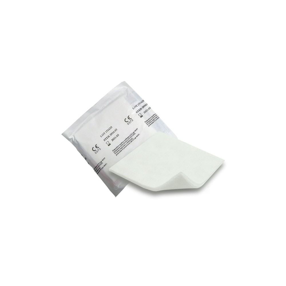 Monouso - Medicazione - Compresse sterili TNT cm10x10 4 strati - 20 buste